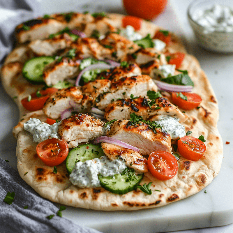 20 Mouthwatering Chicken Flatbread Ideas for Quick and Easy Meals